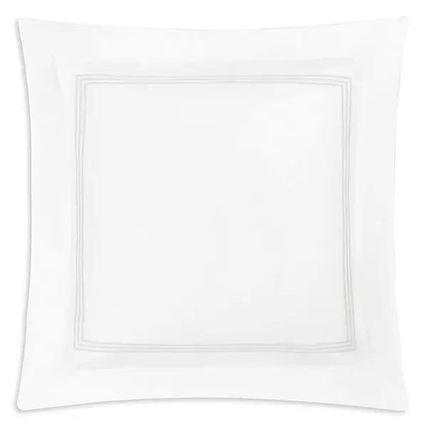 MATOUK Bel Tempo Euro Sham - White