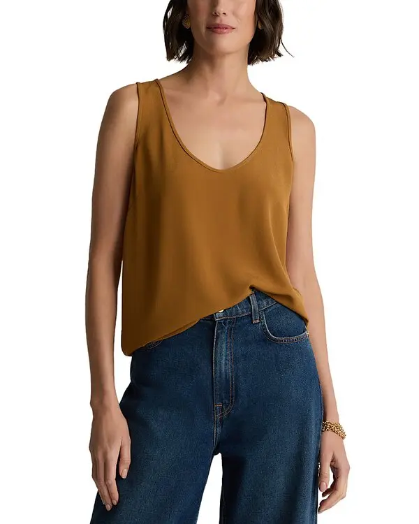 St. John Silk Crepe Top