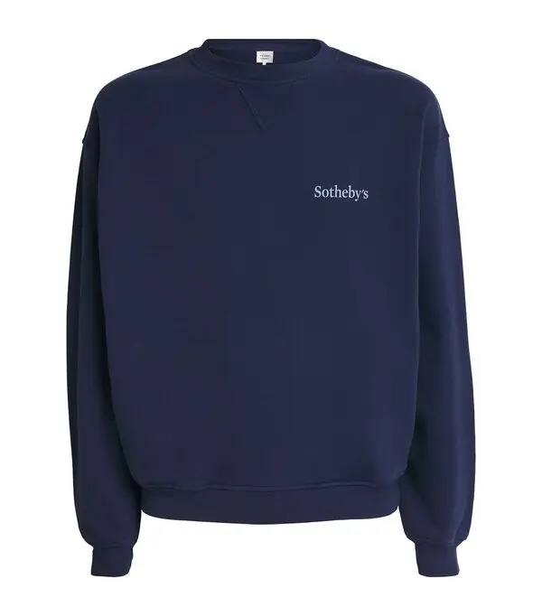FRAME X Sotheby's Logo Print Sweatshirt