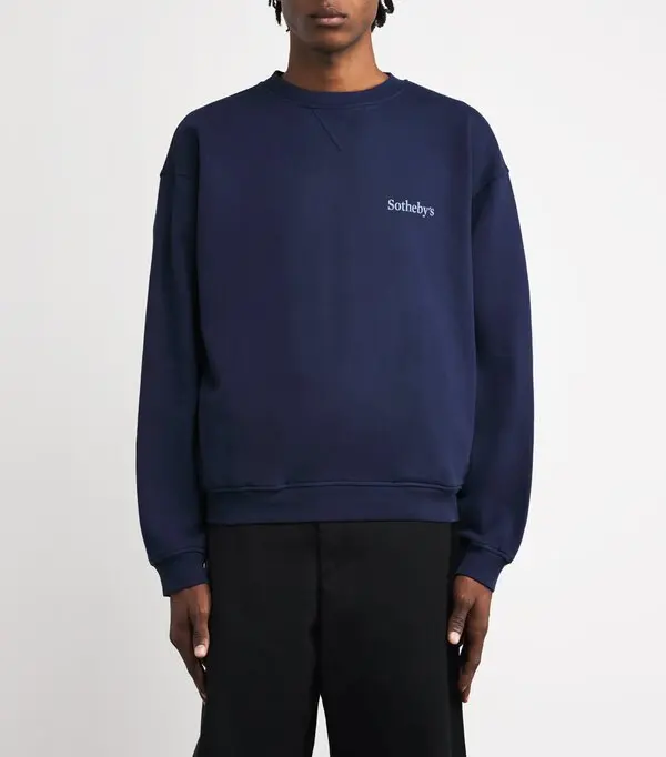 FRAME X Sotheby's Logo Print Sweatshirt