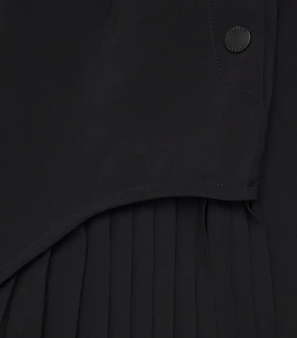 Claudie Pierlot Pleated Panel Midi Skirt