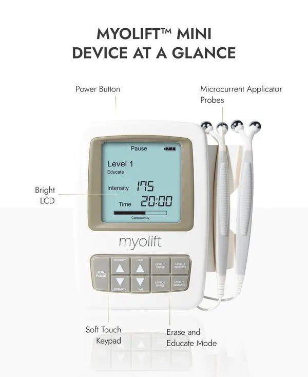 7E WELLNESS Myolift Mini Microcurrent Device Bundle