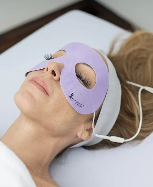 7E WELLNESS Conductive Eye Mask For Microcurrent Therapy