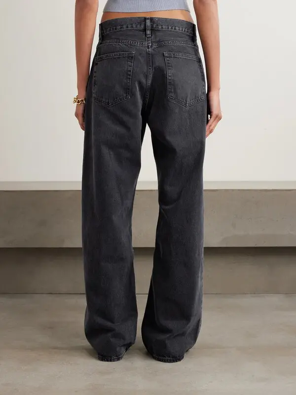 FRAME The Loose Low-rise Wide-leg Jeans