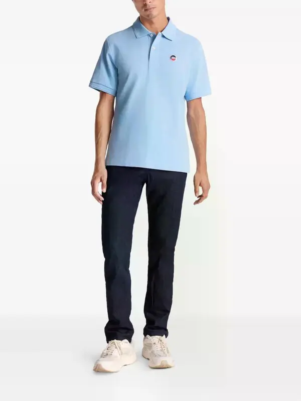 Fusalp Gerlo Cotton Polo Shirt - Blue