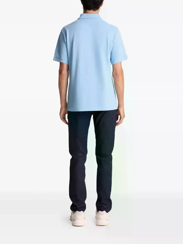 Fusalp Gerlo Cotton Polo Shirt - Blue
