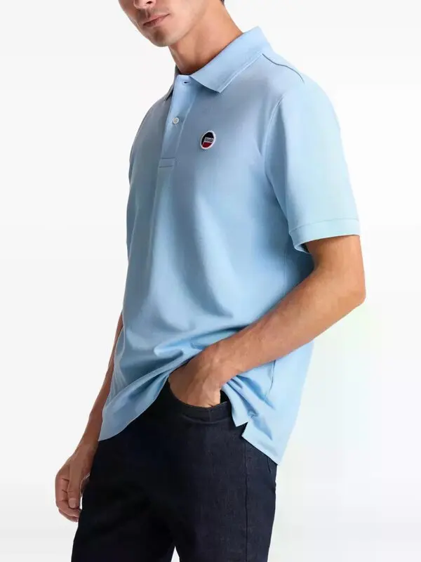 Fusalp Gerlo Cotton Polo Shirt - Blue