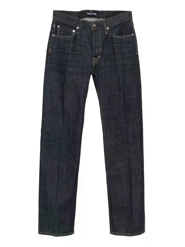 TOM FORD Selvedge Bootcut Cotton Jeans
