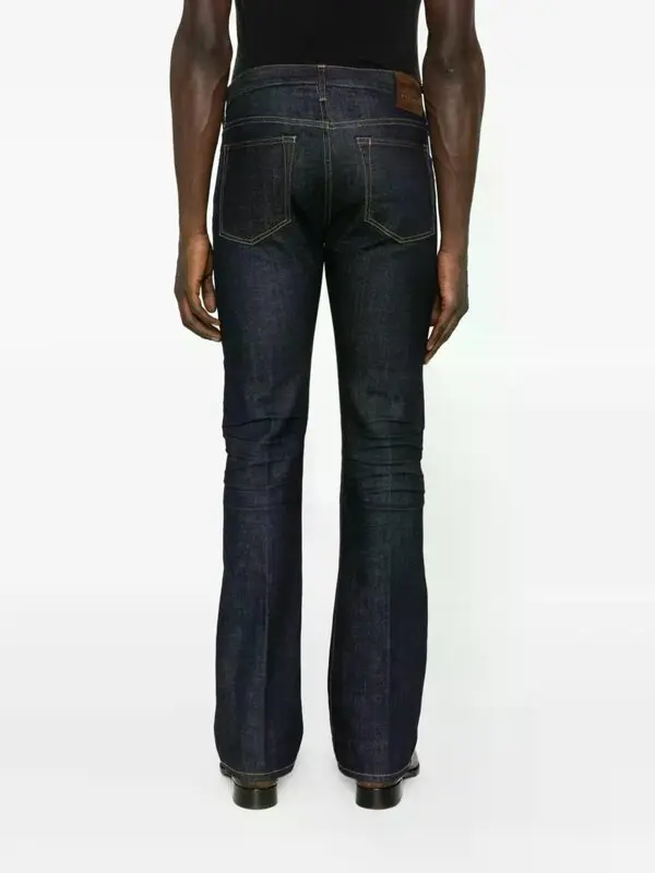 TOM FORD Selvedge Bootcut Cotton Jeans