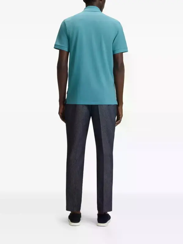BOSS Logo-embroidered Polo Shirt