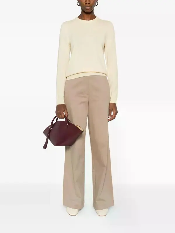Marc O'polo Organic Cotton Blend Belt-loops Trousers