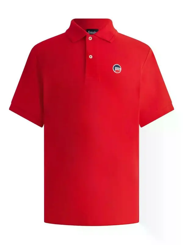 Fusalp Gerlo Cotton Polo Shirt - Red