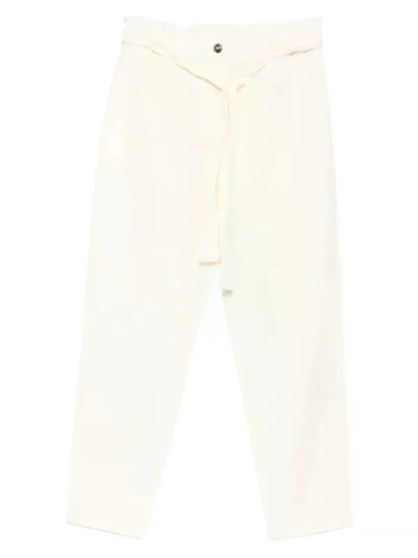 Marc O'polo Belted Tie-waist Trousers