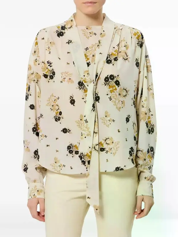 MARANT ETOILE Logo-print Ribbed Sweater