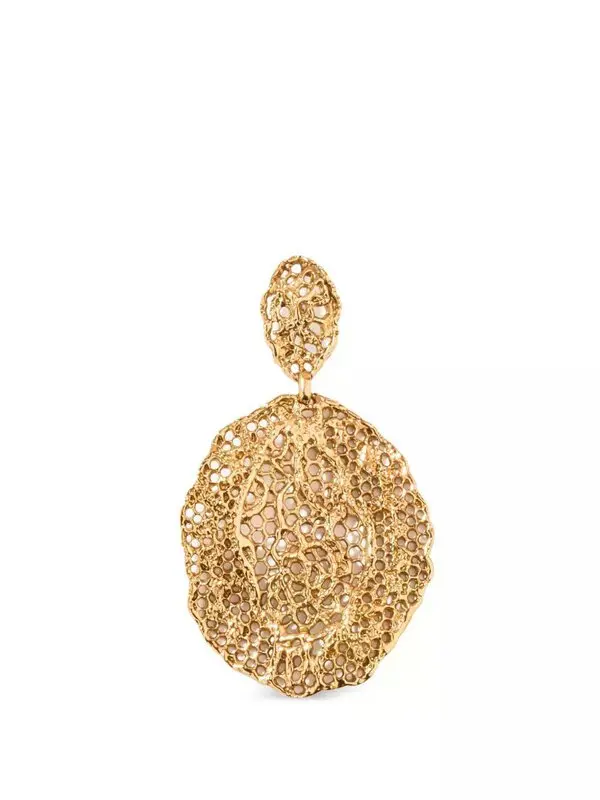 AURÉLIE BIDERMANN Vintage Lace Earrings - Metallic