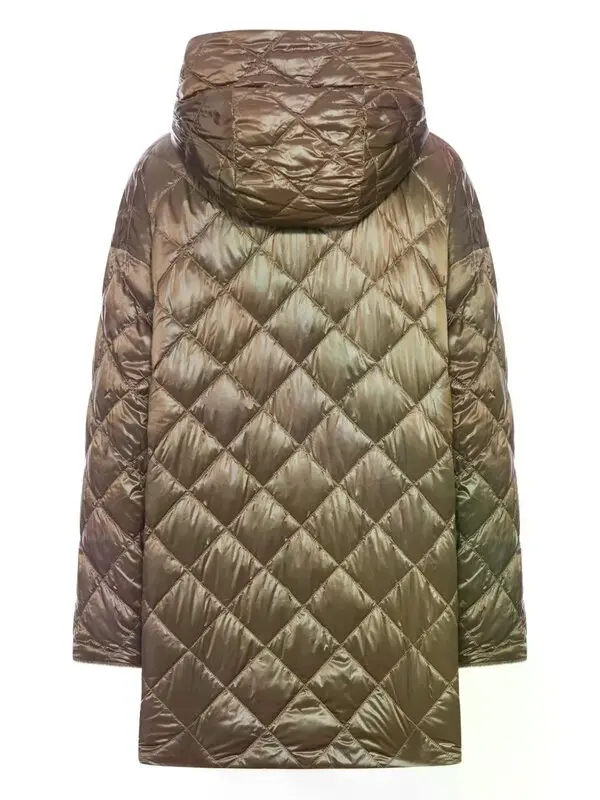 Max Mara Quilted Alpaca-lined Hoodie Jacket