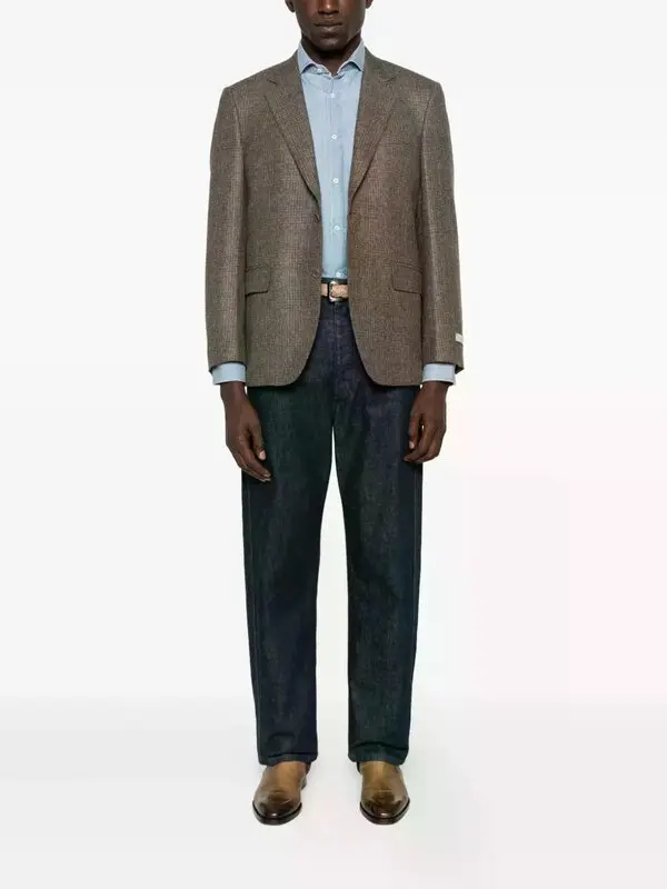Canali Textured Two-button Jacket