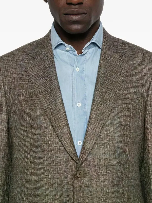 Canali Textured Two-button Jacket