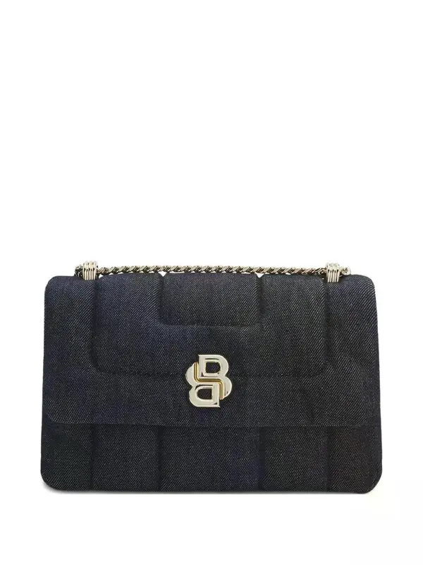 BOSS Quilted Denim Shoulder Bag