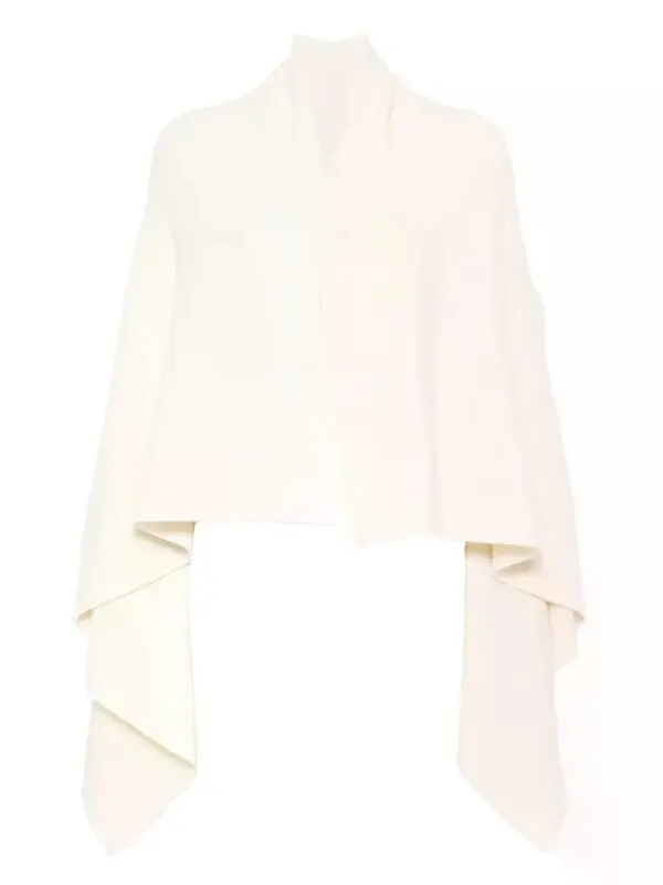 Rick Owens Draped Open-front Cardigan - Neutrals