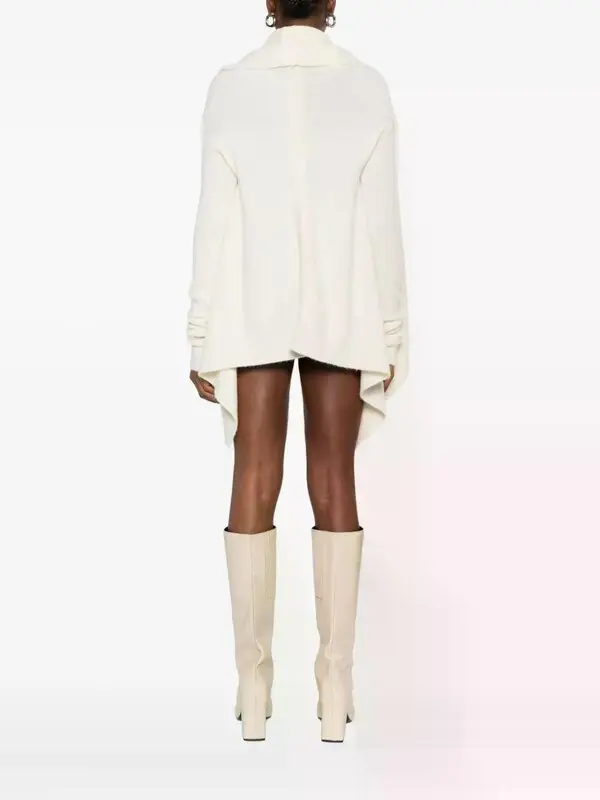Rick Owens Draped Open-front Cardigan