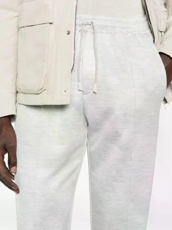 Eleventy Drawstring Zip-pocket Trousers