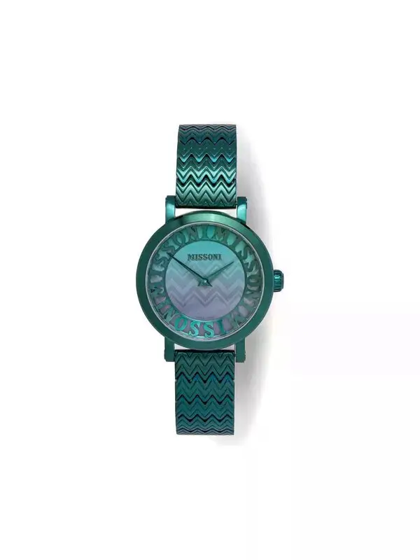 Missoni Zigzag 36mm Timepiece - Green