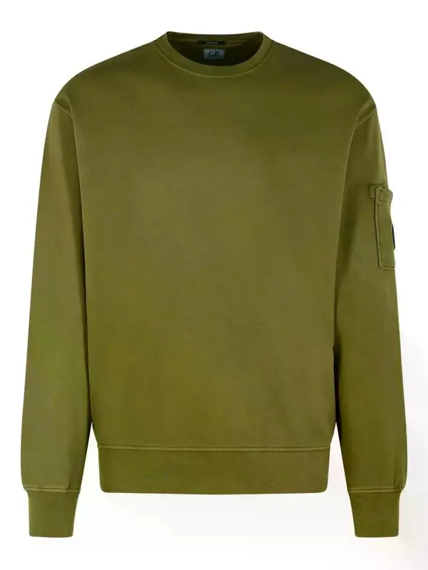 C.P. COMPANY Ribbed Crew-neck Sweatshirt