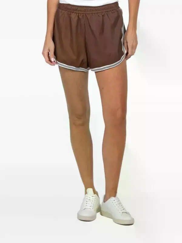 FREEDÉR Stripe-trimmed Shorts