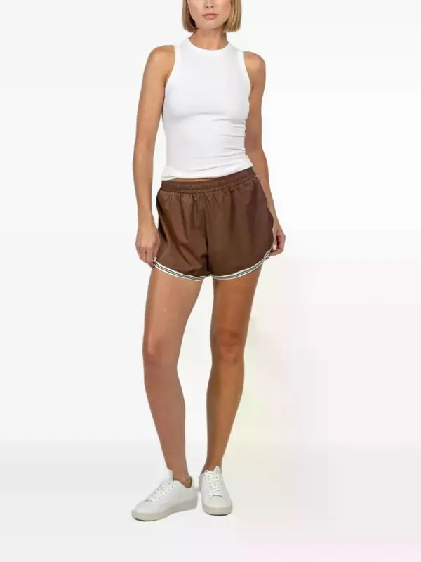 FREEDÉR Stripe-trimmed Shorts