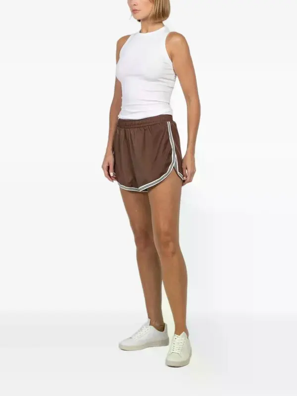 FREEDÉR Stripe-trimmed Shorts