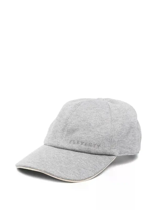 Eleventy Cotton Baseball Cap - Grey