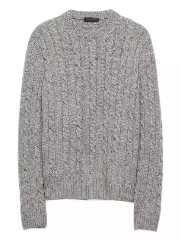 Prada Cashmere Crew-neck Sweater