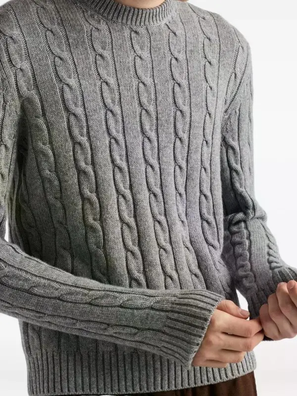 Prada Cashmere Crew-neck Sweater