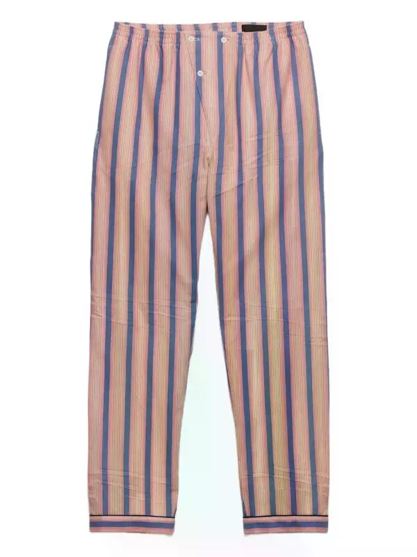 Prada Stripe Elastic-waistband Trousers