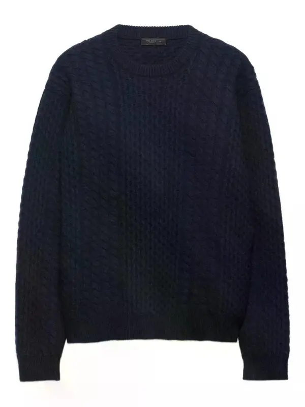 Prada Wool Crew-neck Sweater