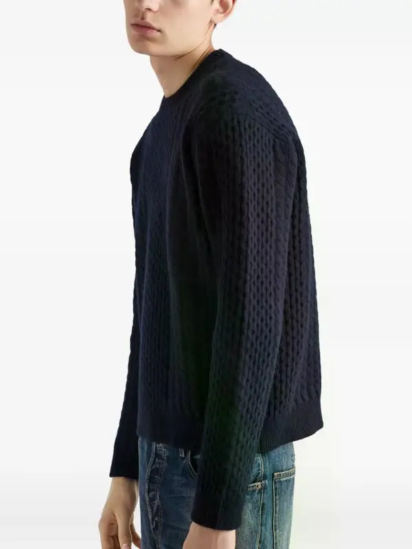 Prada Wool Crew-neck Sweater