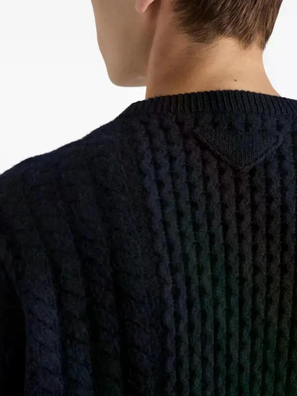 Prada Wool Crew-neck Sweater