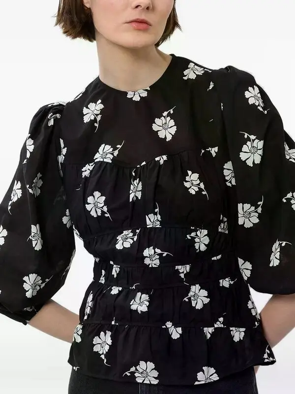 IVY OAK Floral-print Blouse