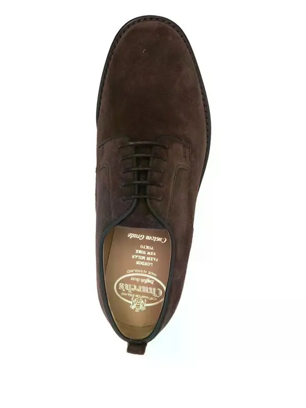 Church's Suede Derby Shoes - Brown