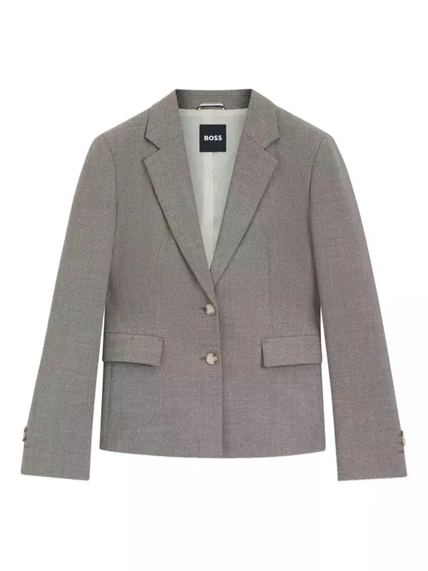 BOSS Mélange-effect Blazer