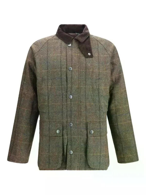 Barbour Checked Long-sleeved Jacket