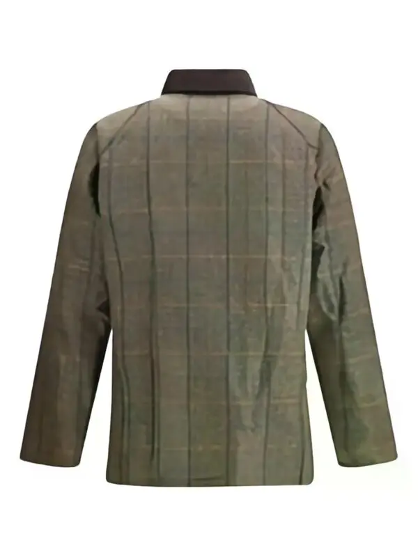 Barbour Checked Long-sleeved Jacket