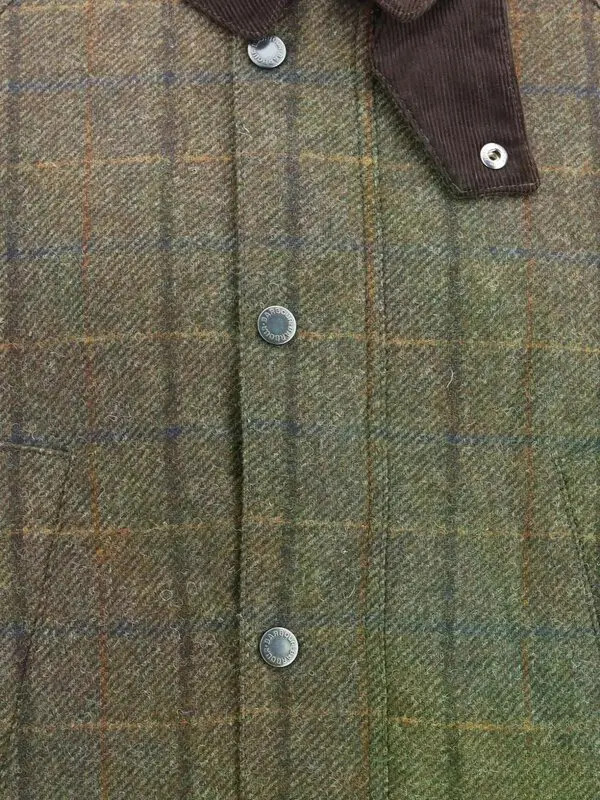 Barbour Checked Long-sleeved Jacket