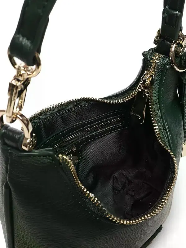 V°73 Zip-fastening Half-moon Shoulder Bag
