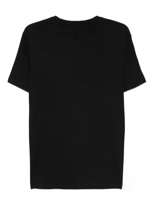 Paul & Shark Logo Cotton T-shirt - Black