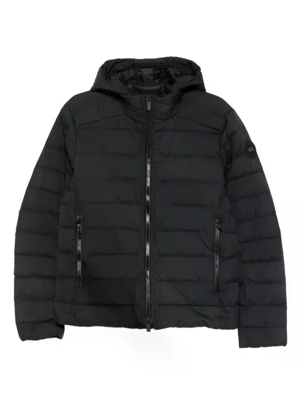 Canada Goose Crofton Quilted Hooded Jacket - Black