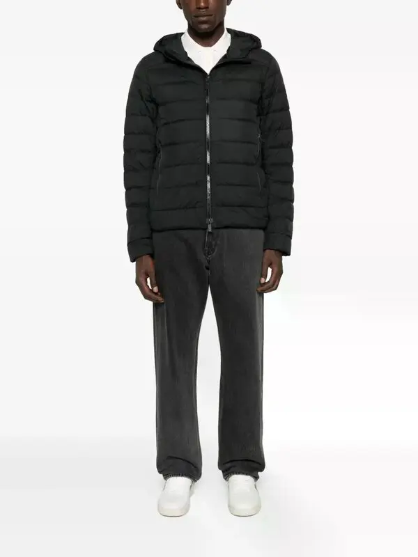 Canada Goose Crofton Quilted Hooded Jacket - Black