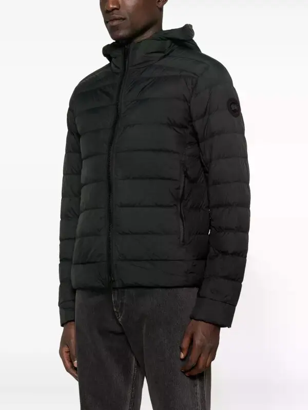 Canada Goose Crofton Quilted Hooded Jacket - Black