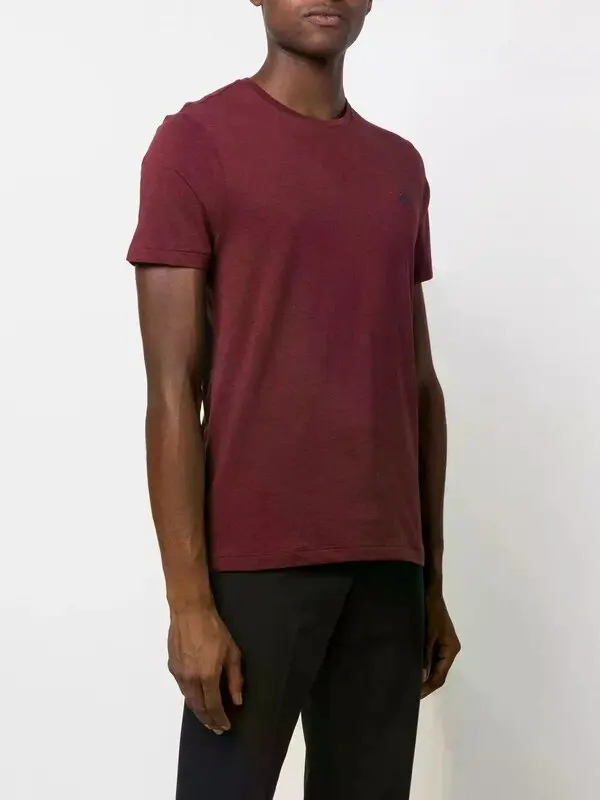 Polo Ralph Lauren Embroidered Crew-neck T-shirt - Red